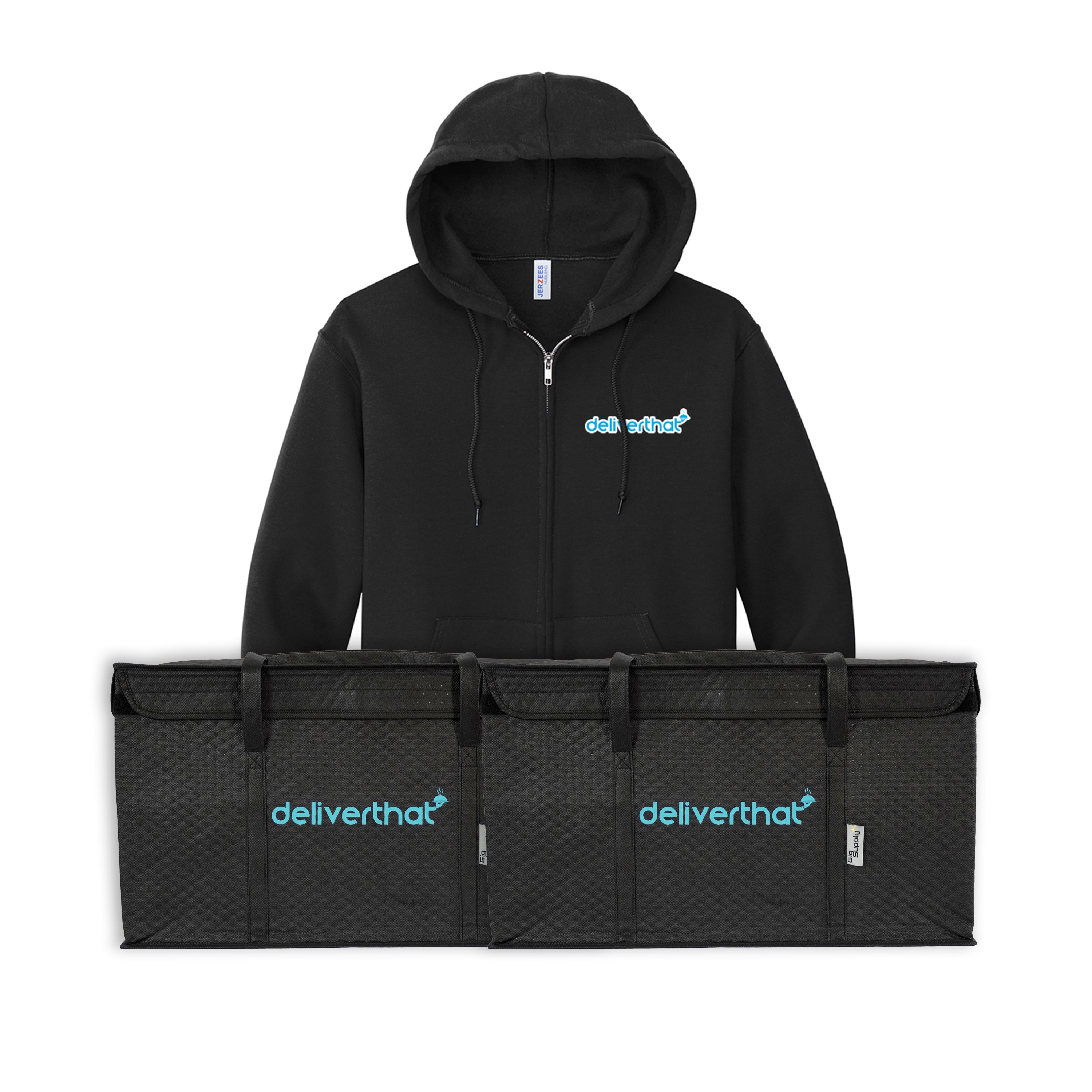 Full Zip Hoodie Bundle – DeliverThat